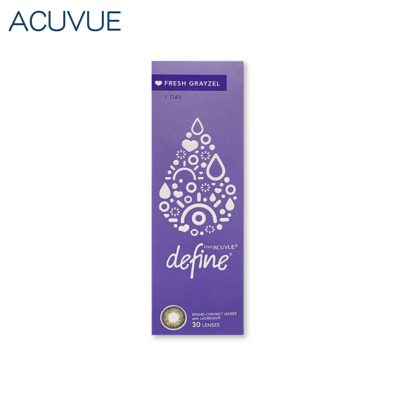 ACUVUE DEFINE FRESH - [行貨] Acuvue Define Fresh 1 Day Fresh Grayzel 30片盒裝