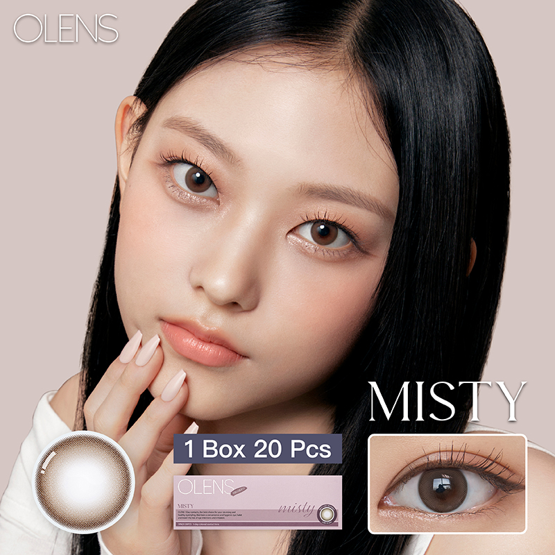 OLENS - OLENS Misty Ash Choco｜1 Day 20片盒裝｜日拋彩色隱形眼鏡
